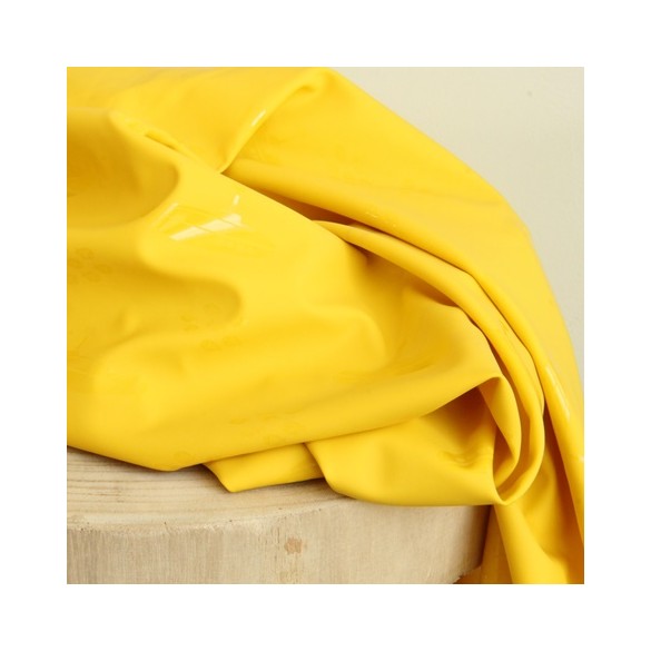 Tissu imperméable et enduit pour extérieur et vêtement - Vendu au mètre - Un chat sur un fil