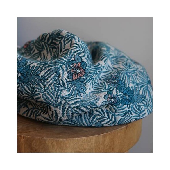 Tissu vert au mètre, vert menthe et émeraude